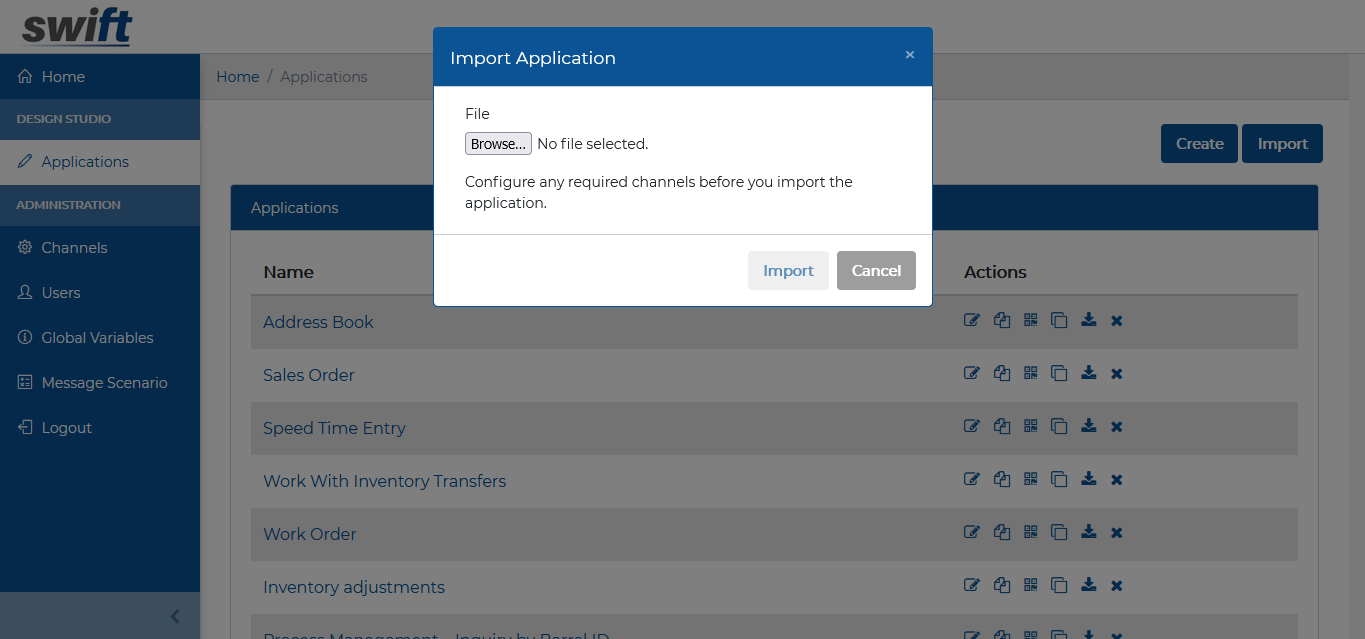 Swift – Create new Swift App – Ephlux