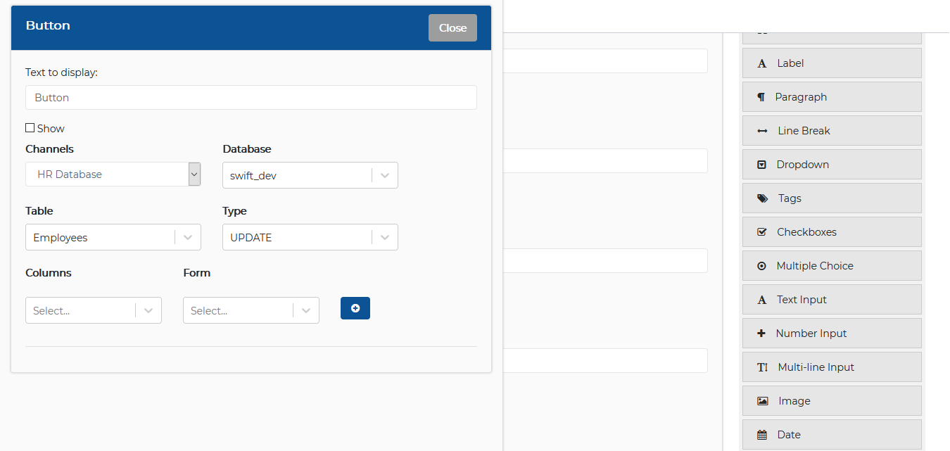 Swift Create Swift Custom Viewaction Form Ephlux 9363
