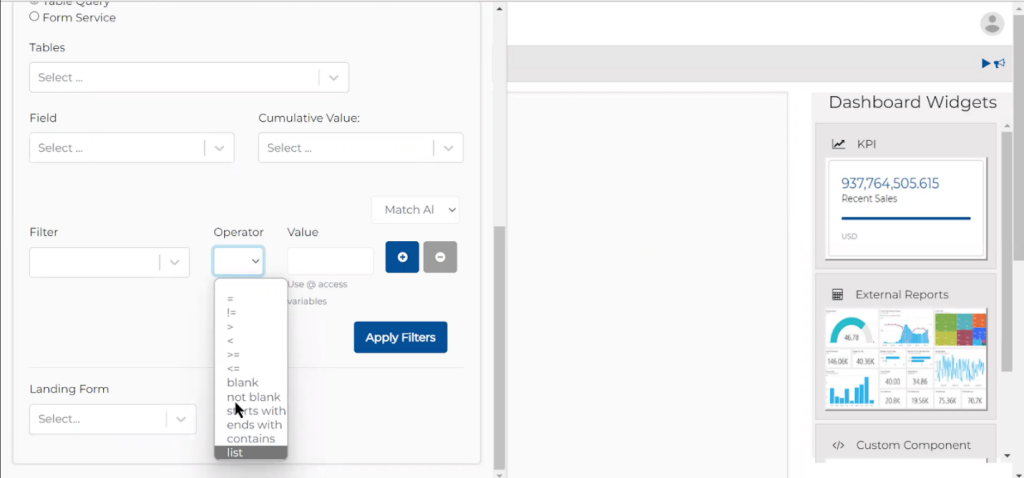 Swift – Create Dashboard – Ephlux