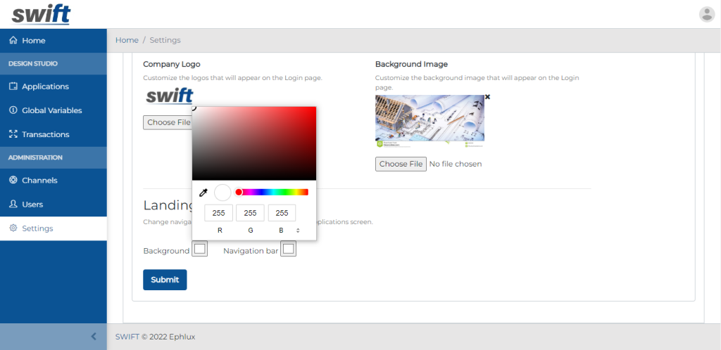 Swift – Login Screen – Ephlux