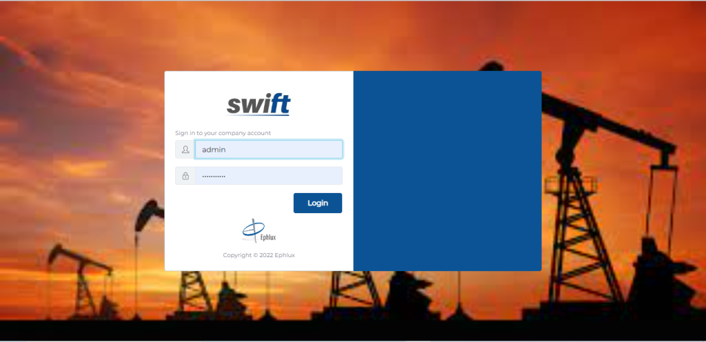 Swift – Login Screen – Ephlux