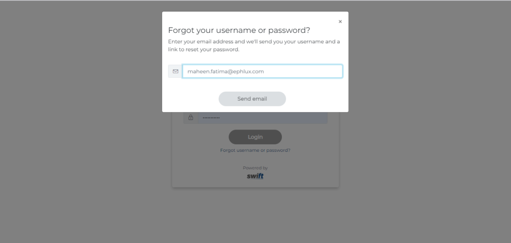 Swift – Login Screen – Ephlux