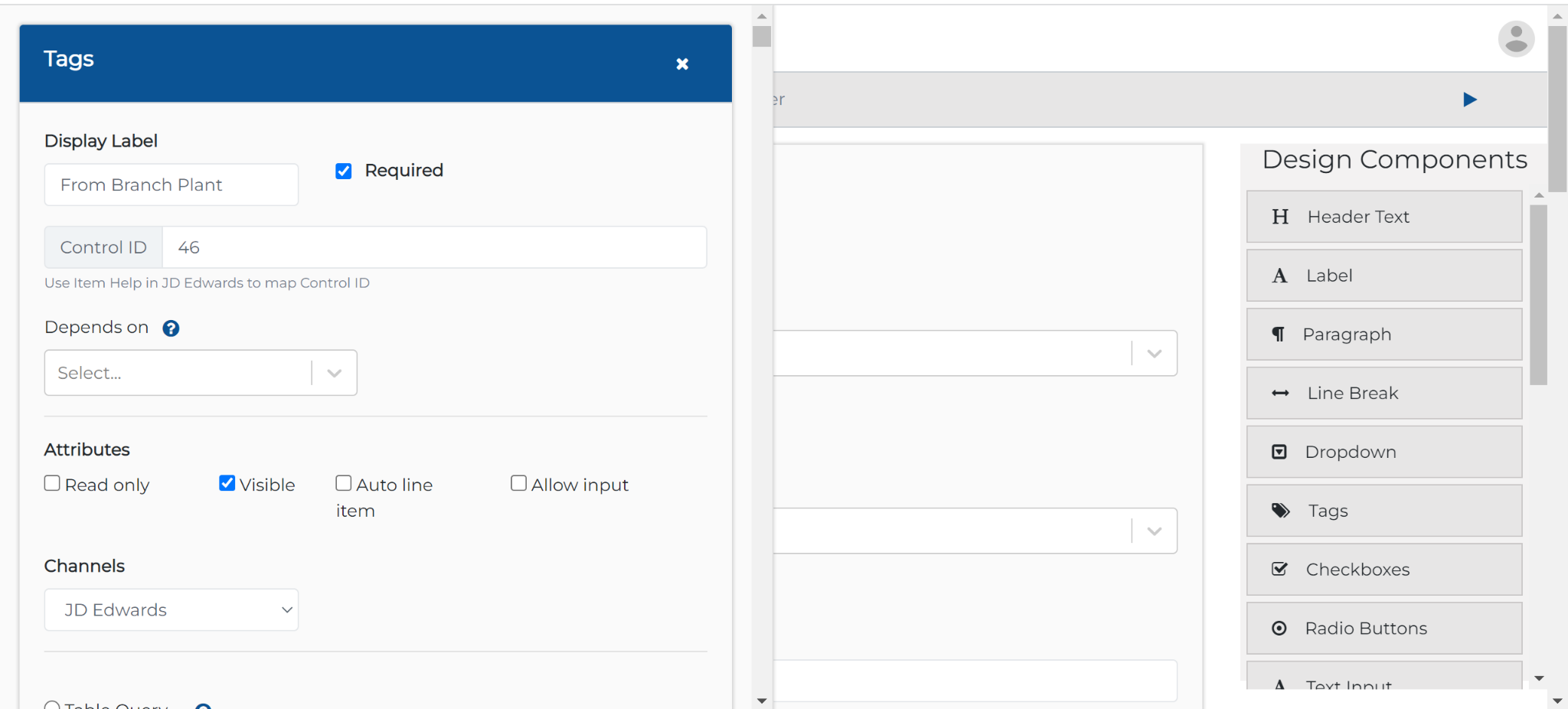 Populate Dropdown & Tags Control based on JDE Forms – Ephlux Populate Dropdown & Tags Control based on JDE Forms – Ephlux