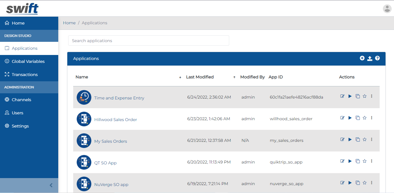 Swift User’s Access/Security – Ephlux