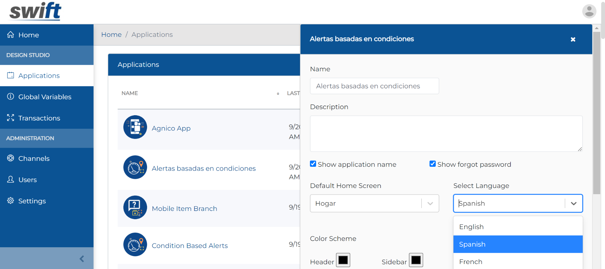Swift – Create new Swift App – Ephlux