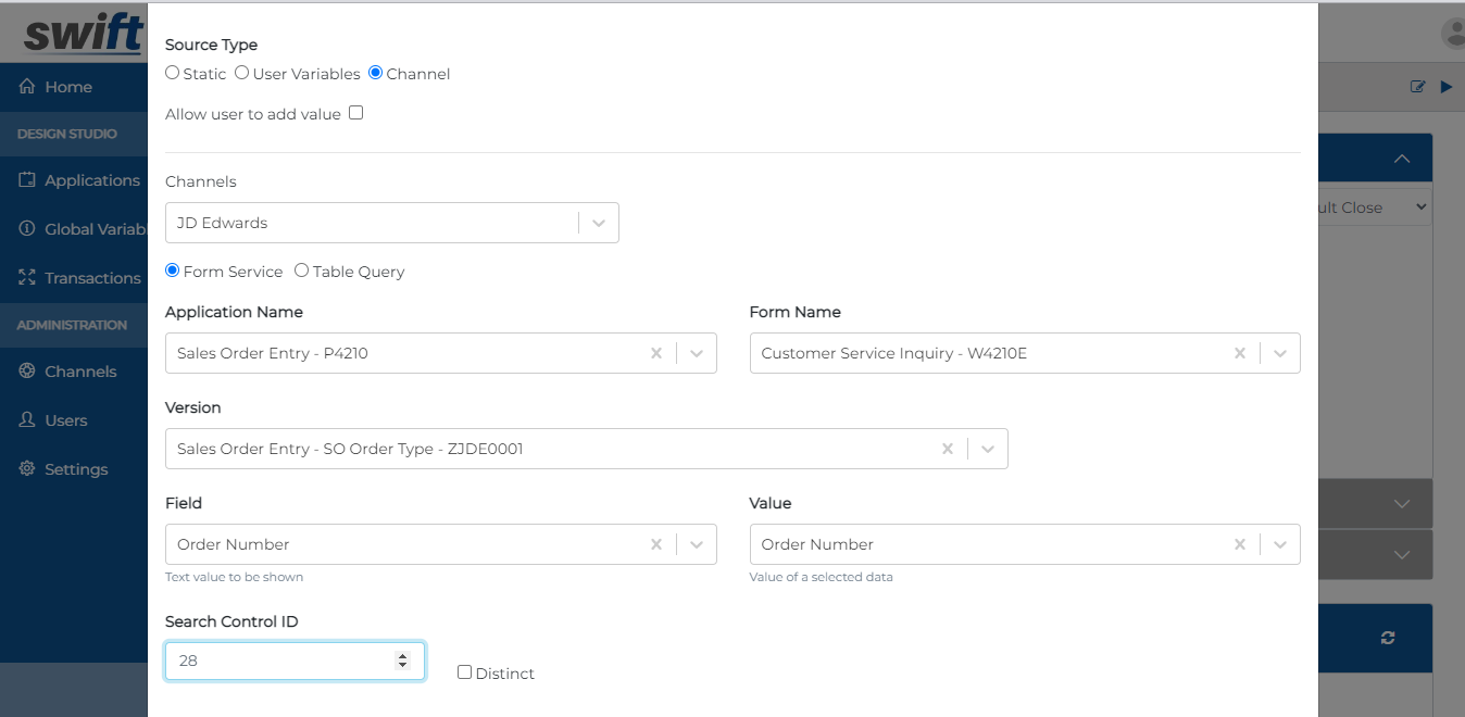 Swift – Create Find/Browse Form – Ephlux