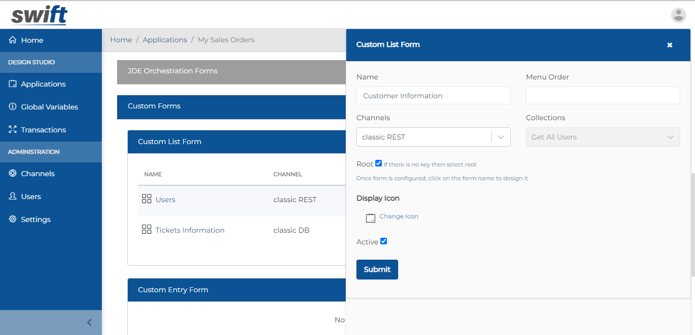 Swift – Create new Swift App – Ephlux
