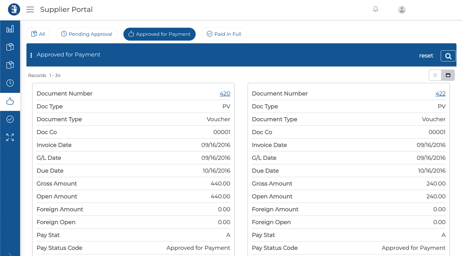 Swift Supplier Portal - Ephlux