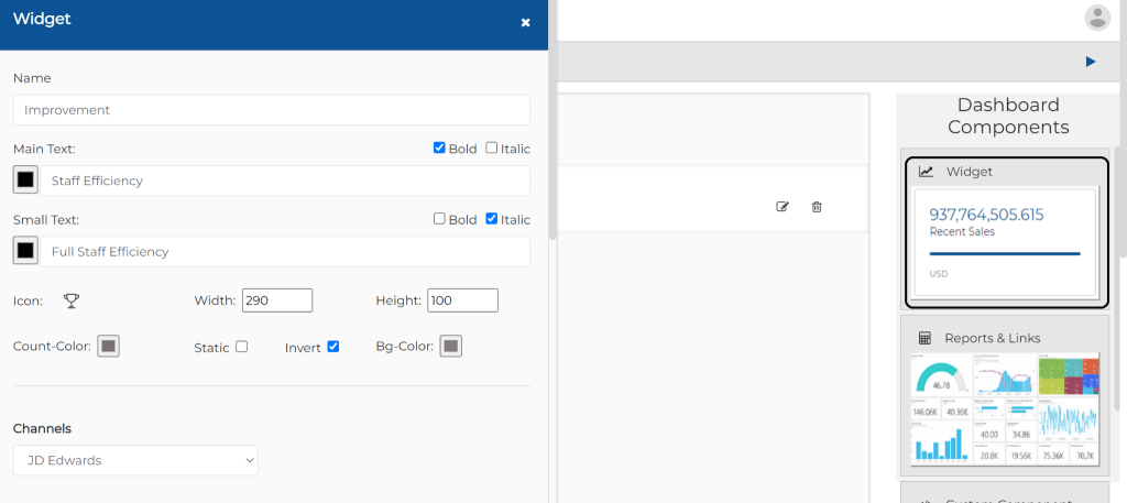 Swift – Create Dashboard - Ephlux