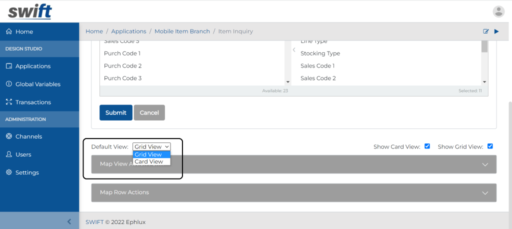 Swift – Create Find/Browse Form – Ephlux