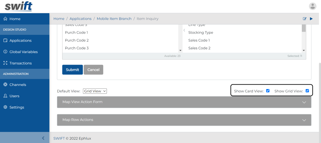 Swift – Create Find/Browse Form – Ephlux